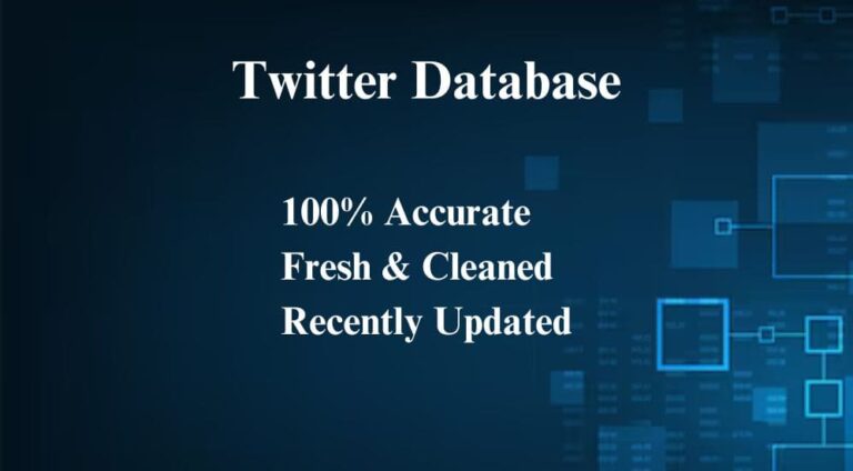 Twitter Database | Telemarketing Data